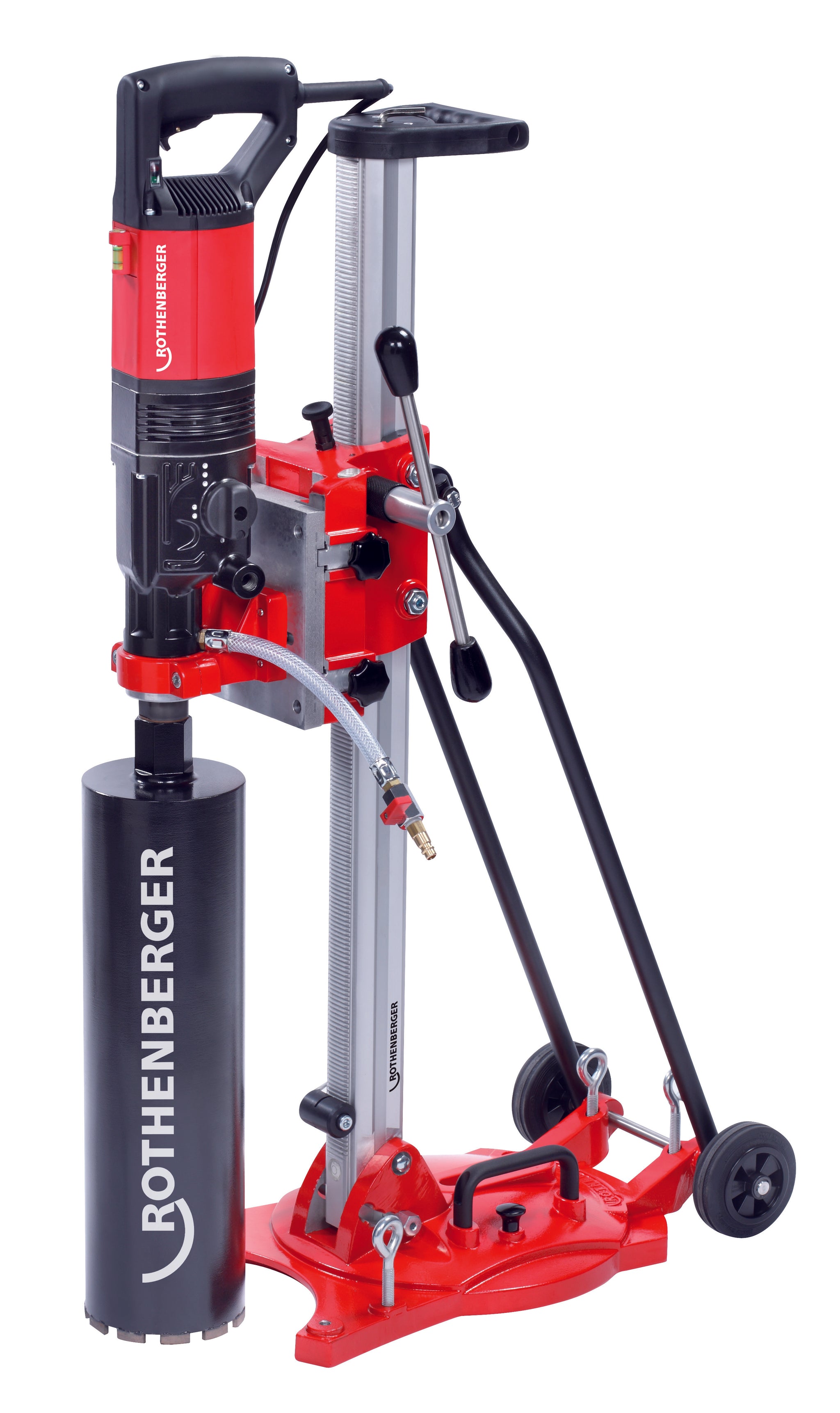 DIAMOND CORING SYSTEM - DRILL STAND 250 + CORING MOTOR 200 "DIA 10MM